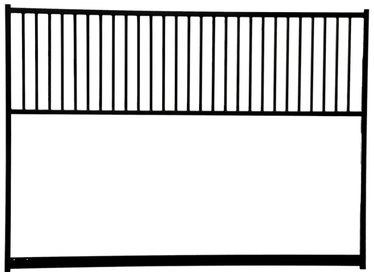 Solid Horse Stall Grill Dividers - Marweld